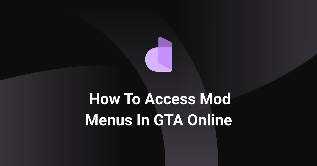 How To Access Mod Menus In GTA Online | Divine
