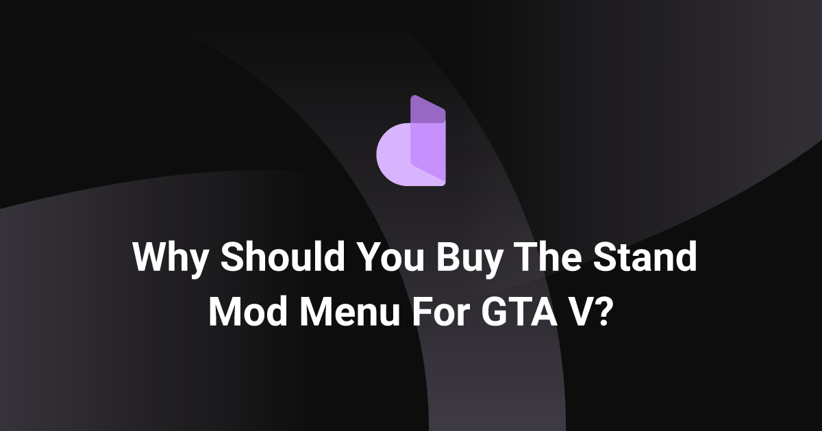 Why should you buy the Stand mod menu for GTA V? | Divine